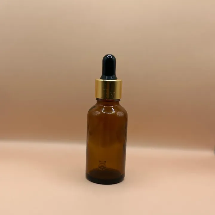 30ML Amber Glass Bottle | Perfect for Essential Oils, Serums & Skincare Packaging - SYSPACKPRO