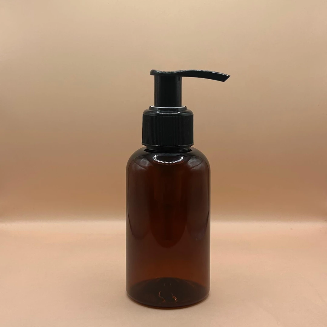 100ML PET Boston Bottle With 24/410 L1 Dispenser Pump – Premium ...