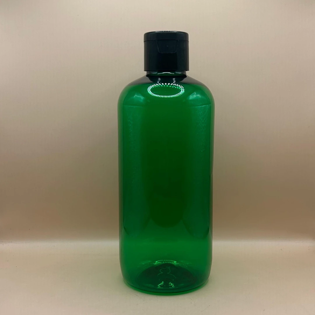 300ML PET Boston Bottle with 24/410 Flip-Top Cap | Durable & Leak-Proof Packaging for Personal ...