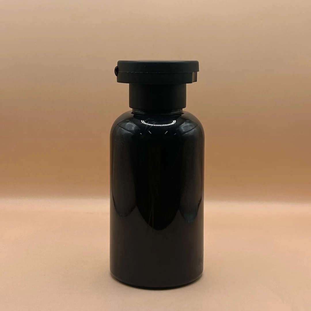 100ML PET Boston Bottle With 24/410 Mushroom Cap - Durable Packaging for Personal Care - SYSPACKPRO