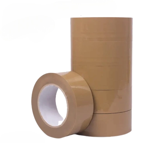 Brown 40microns Round Self Adhesive Tapes 48mm x 50m Pack of 72 | Strong & Durable Packing Tape ...