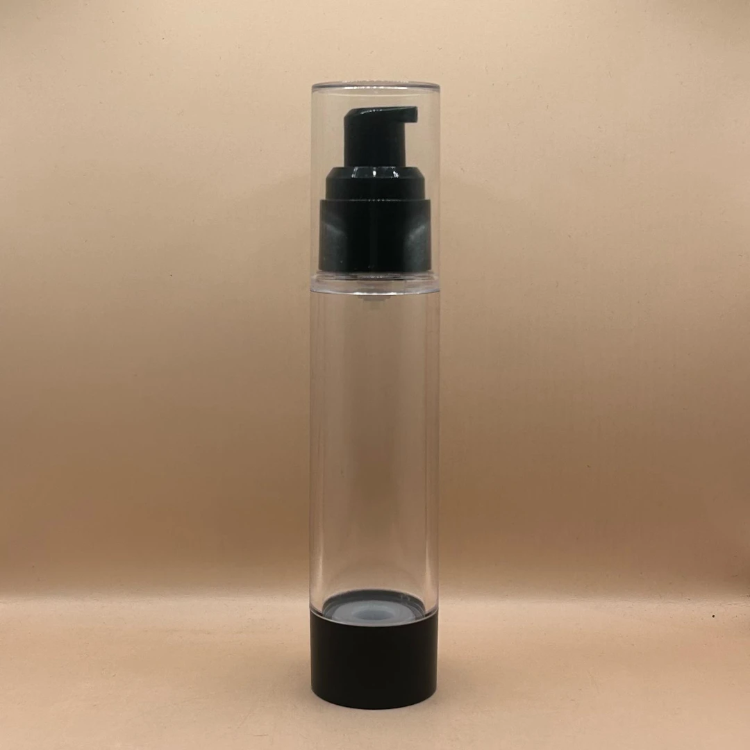 50ML Cylindrical Airless Bottle-Packaging for Lotion Cream and Skincare Products - SYSPACKPRO