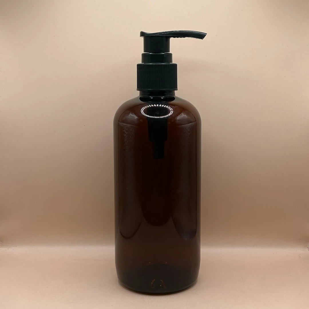 300ML PET Boston Bottle 24/410 L1 Screw Dispenser Pump | Shampoo Body ...